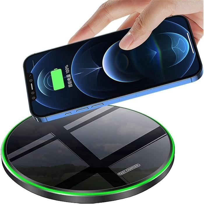 20W Chargeur Sans Fil Rapide Chargeur À Induction Compatible Avec ...