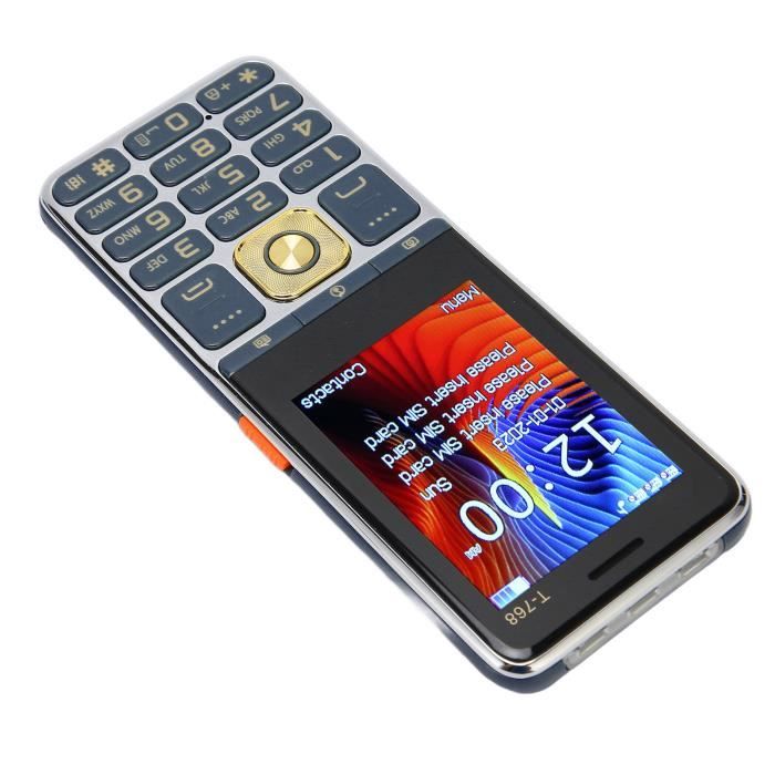 Sonew Téléphone 2G débloqué T 768 2.8in 2G GSM téléphone débloqué ...