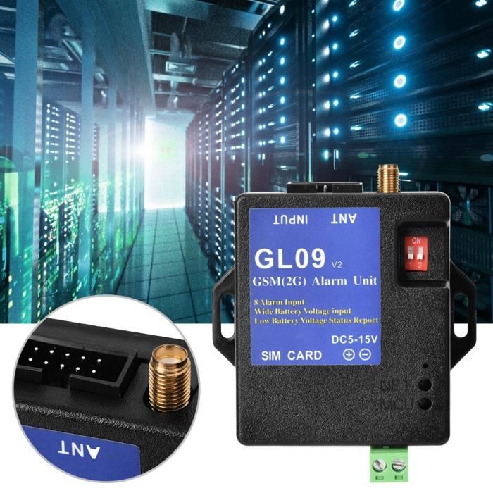 ZJCHAO Alarme GSM GSM alarm systems, 8-channel APP control on battery ...
