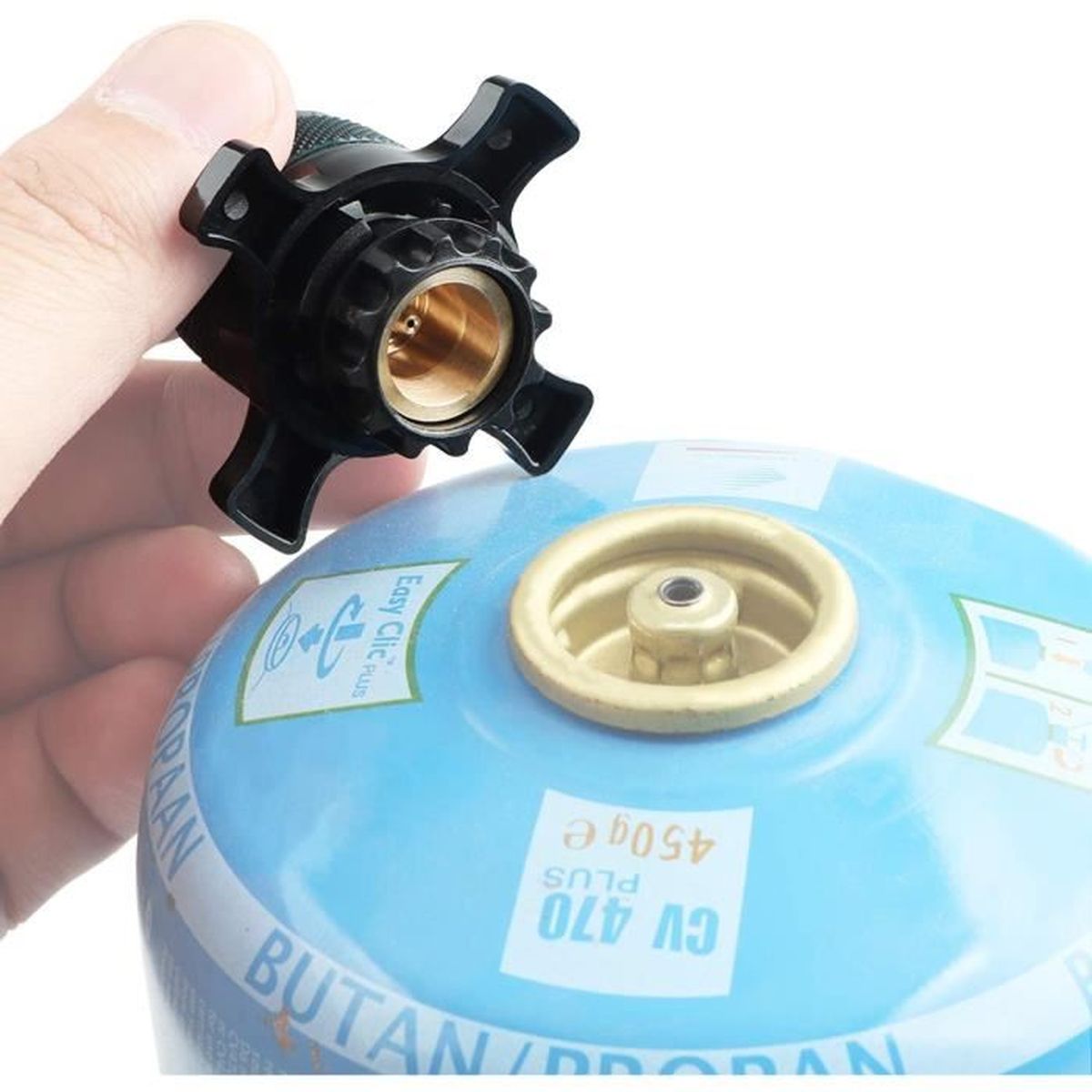 Adaptateur de Gaz Camping Convertisseur Gaz pour Bouteille Butane ...