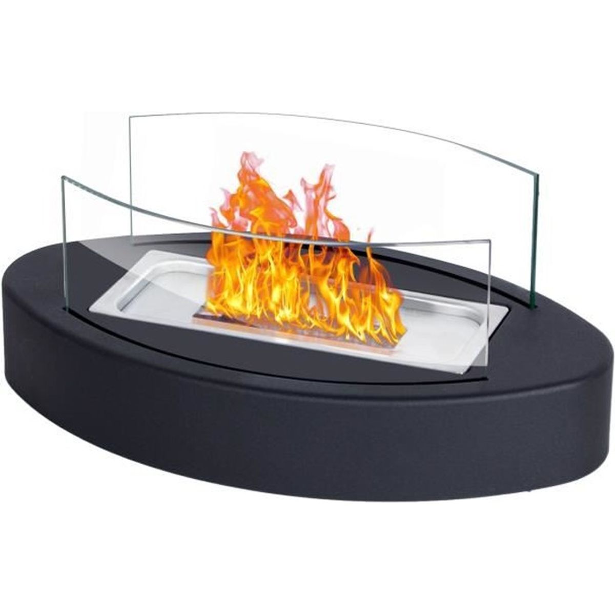 Cheminée de Table, Cheminée au bioéthanol, Portable Feu de Table pour ...