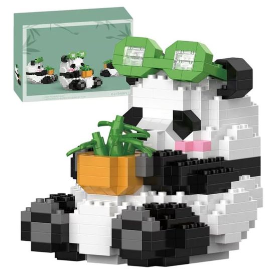 Briques de Construction Panda Mini Bloc de Construction Panda Blocs de ...