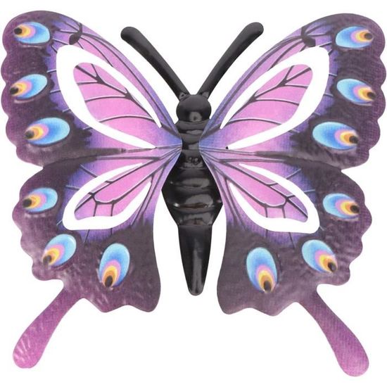 Métal Papillon Mur Art Inspirée Mur Sculpture Grand Suspendus Papillon ...