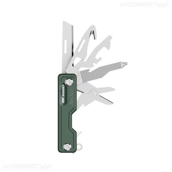 Vert - Bâle tool-Mini couteau pliant multifonctionnel, Outils multi ...