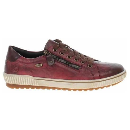 Chaussures REMONTE D070035 Bordeaux - Femme/Adulte - Cuir - Lacets ...