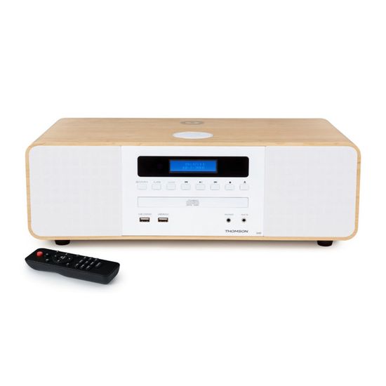 Micro chaine CD/Bluetooth MP3/USB/DAB+ MIC201IDABBT THOMSON - Puissance 60W - 20 Stations radio ...