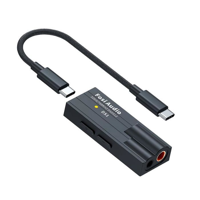 Amplificateur Audio Fosi Audio DS1 DAC HiFi USB C 32 bits/768 kHz avec ...