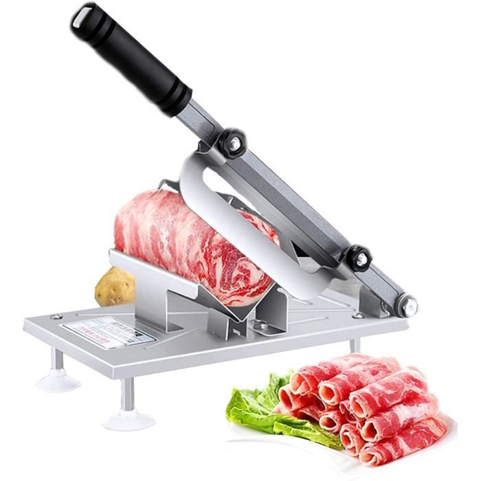 Trancheuse à Viande électrique Trancheuse à Viande congelée Manuelle ...