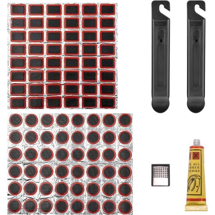 Kit reparation velo rustine velo Portable kit crevaison Velo, kit ...