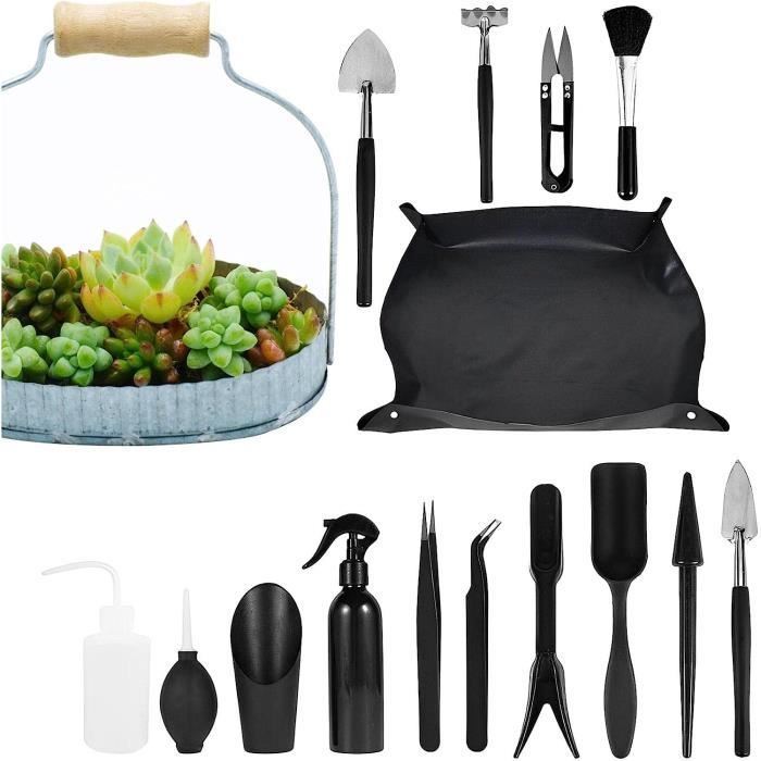 Outils de terrarium | 16 outils d'intérieur | Petits outils de ...