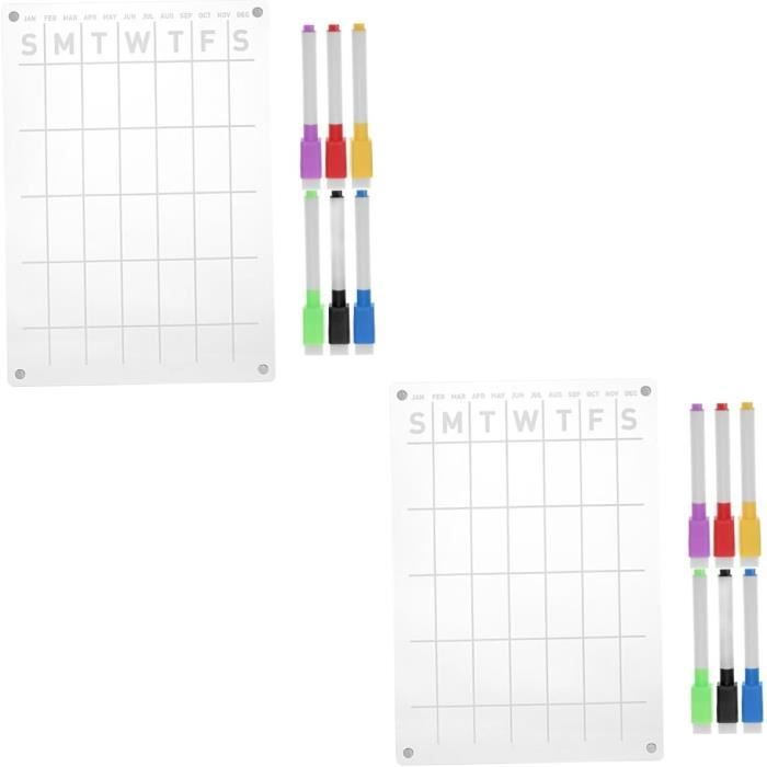 2 Ensembles Plan Mensuel Babillard Tableau De Comportement Tableau ...