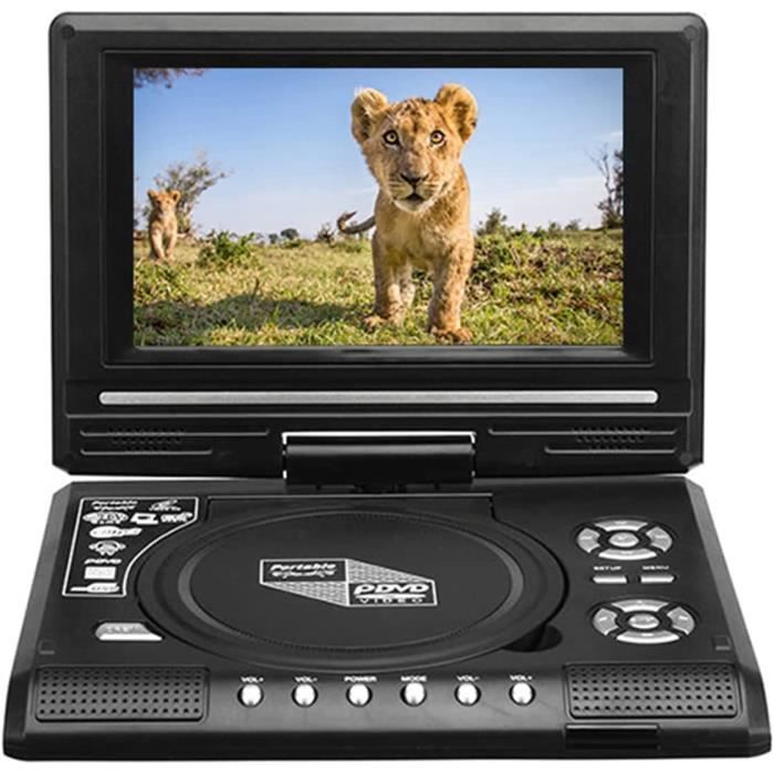 Lecteur DVD Portable 9,8", Écran Rotatif HD Numérique Smart TV EVD ...