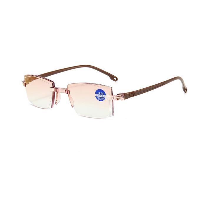 Bronzer - Dioptrie 0 - Lunettes de lecture anti lumière bleue pour la ...