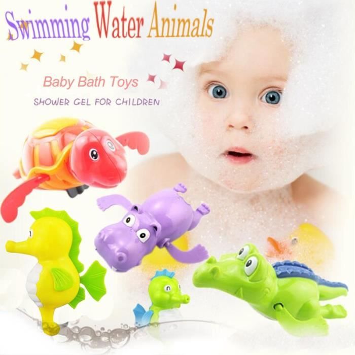 Hippo 1pc couleur nouveau aléatoire bain animal Jouets bébé - Cdiscount ...