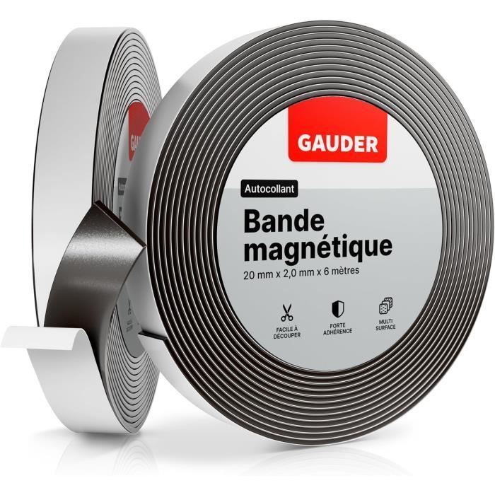 Bande Magnétique Autocollante | Bandes Magnétiques Avec Support Adhésif ...
