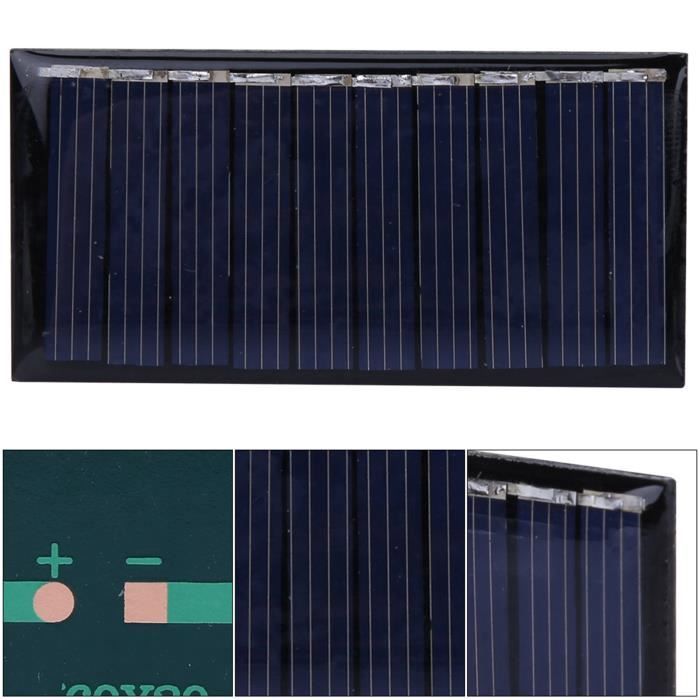 50MA 5V Panneau Solaire Chargeur de Batterie Portable Extérieur pour ...