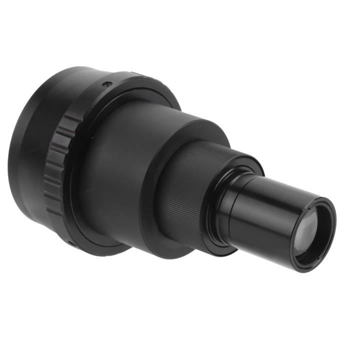 EJ.life Oculaire de microscope Objectif de Caméra de Microscope T2‑M4/3 ...