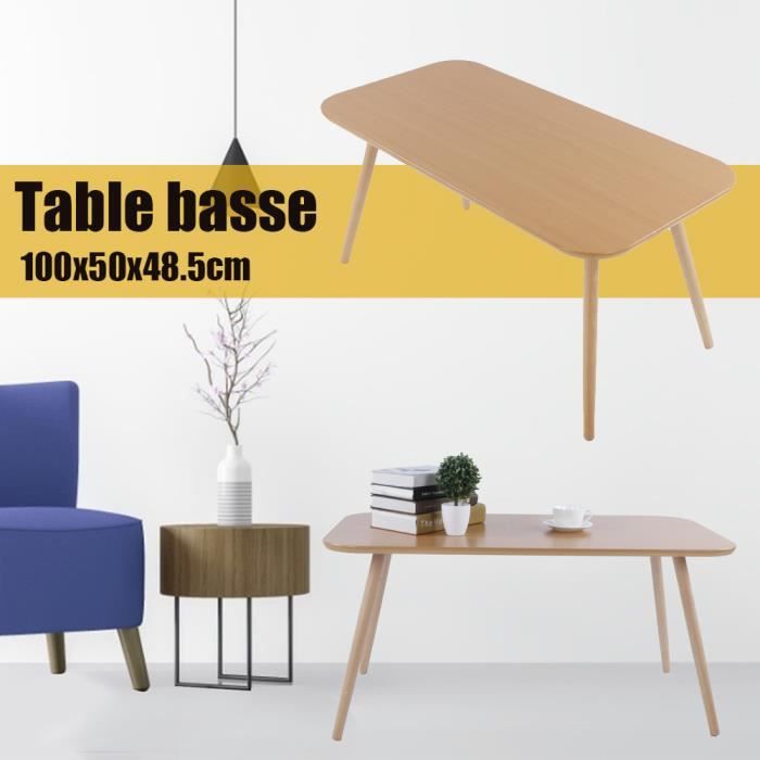 Table moderne Table basse de table à manger en bois moderne pour ...