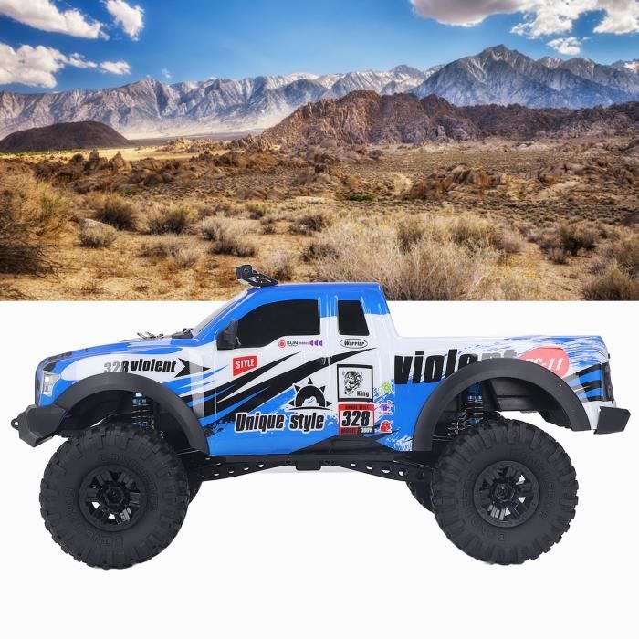 ESTINK RC Climbing Car RC Crawler 1/10 Échelle 2.4GHz 4WD Lumière LED ...