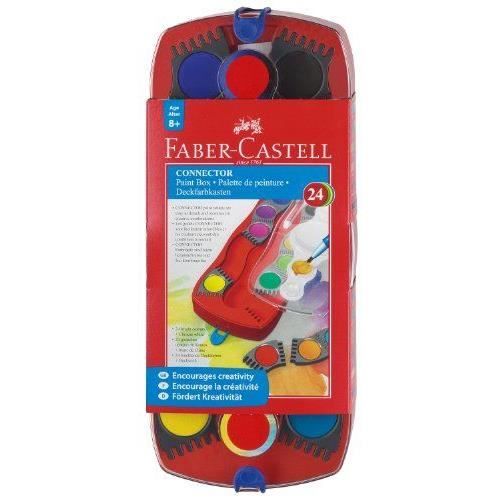 Faber-Castell Palette de peinture 24 couleurs (Import Royaume Uni ...