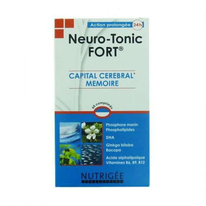 Nutrigée Neuro-tonic fort 60 comprimés - Cdiscount Santé - Mieux vivre