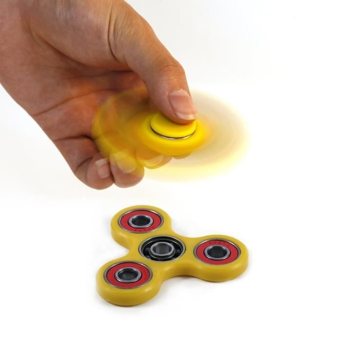 6 couleurs Tri-Spinner 3D main Spinner doigt jouet anti-stress pour ...