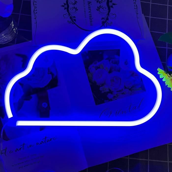Neon Lights LED - Néon LED Cloud Sign Décor Léger - USB - Style 1 ...