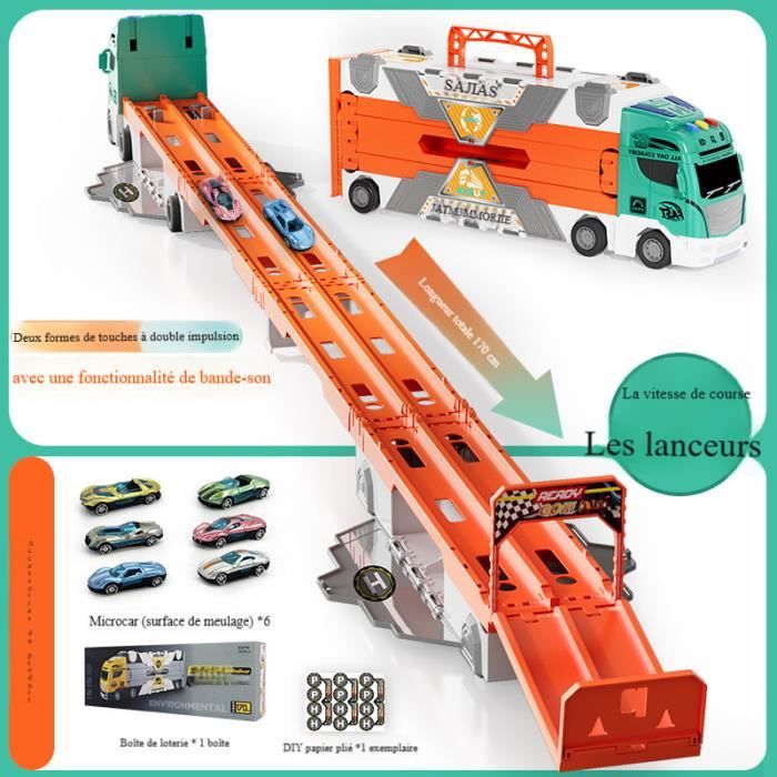 Voiture Jouet - VITATA - Conteneur de Stockage - 7 Véhicules ...