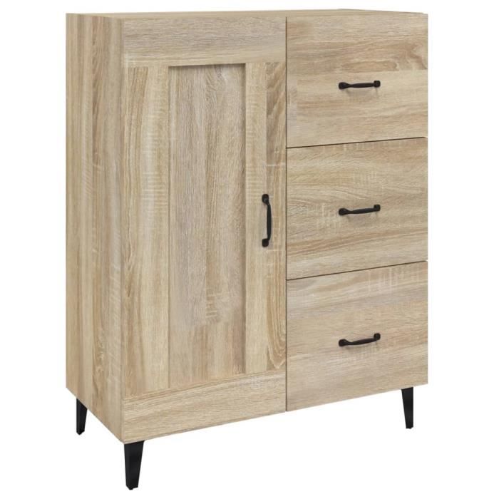 FAN - Buffets | bahuts - Buffet Chêne sonoma 69,5x34x90 cm Bois d ...