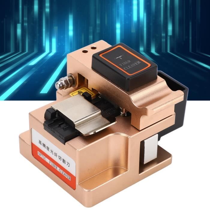 URB Fiber Cleaver Kit Fibre Cleaver Auto Blade Return Coupe nette et ...