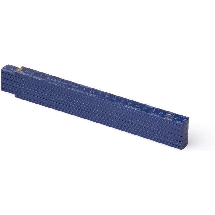 Metrie™ Règle pliante en bois Bl52\5X Règle pliante de 2 m de long avec ...