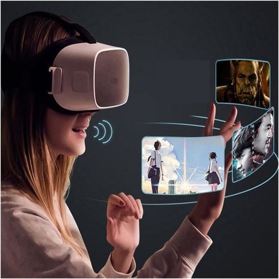 P1 Pro Tout dans Un Casque du PC VR de Casques de réalité virtuelle 3D ...