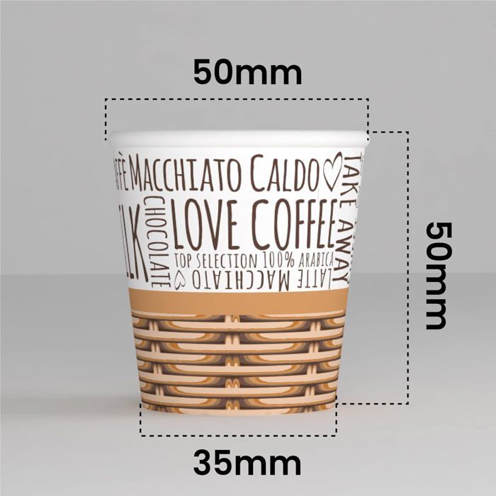1000 Petits Gobelets En Papier 65Ml Mini Gobelets Jetables ...