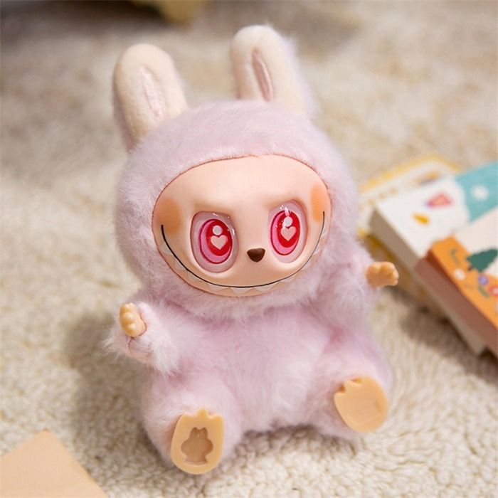 Labubu 2me gnration Monster Series jouet en peluche pour cadeaux - rose - Cdiscount Jeux - Jouets