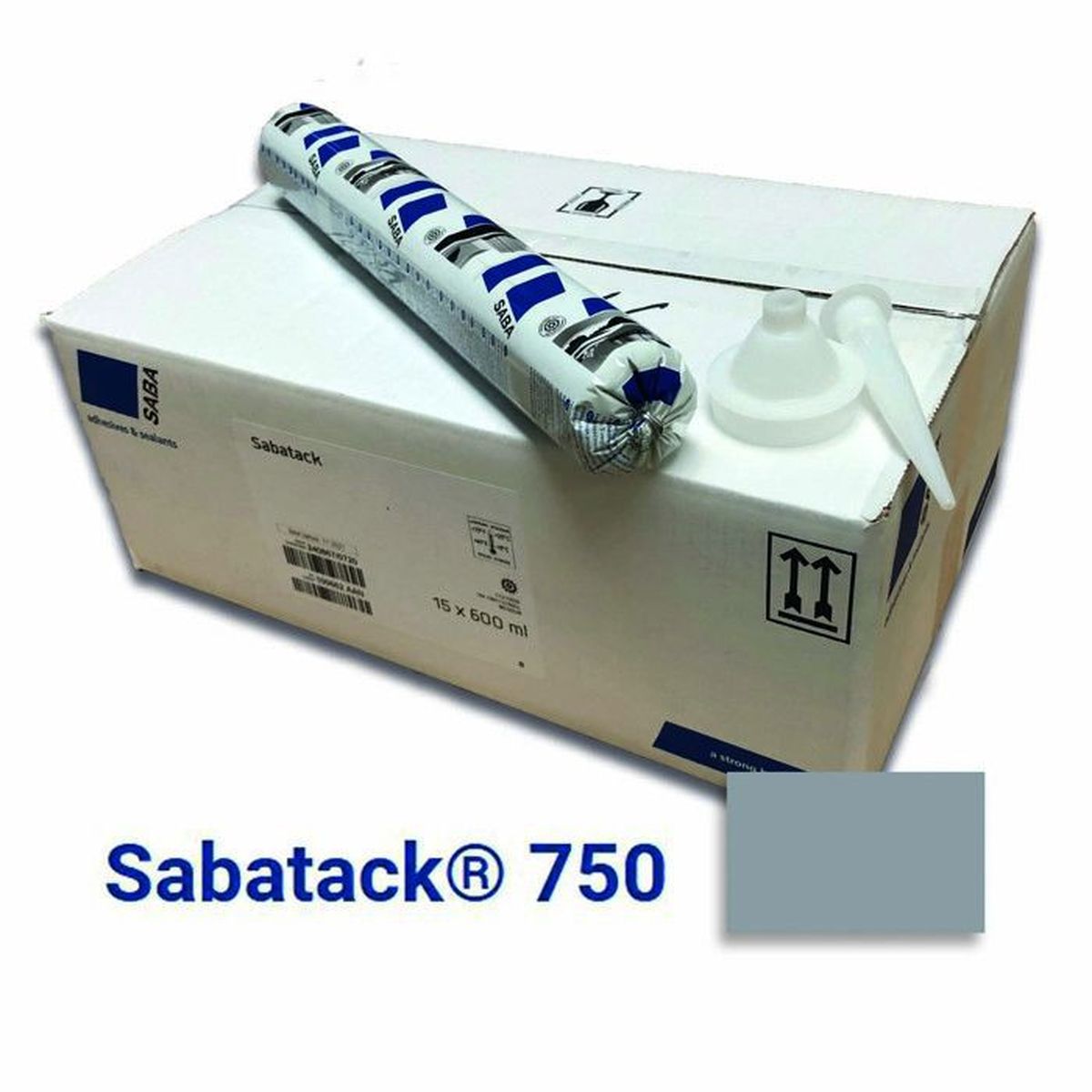 Lot de 15 sacs de colle polymère 750 MS - Gris RAL 7004 - SABATACK ...