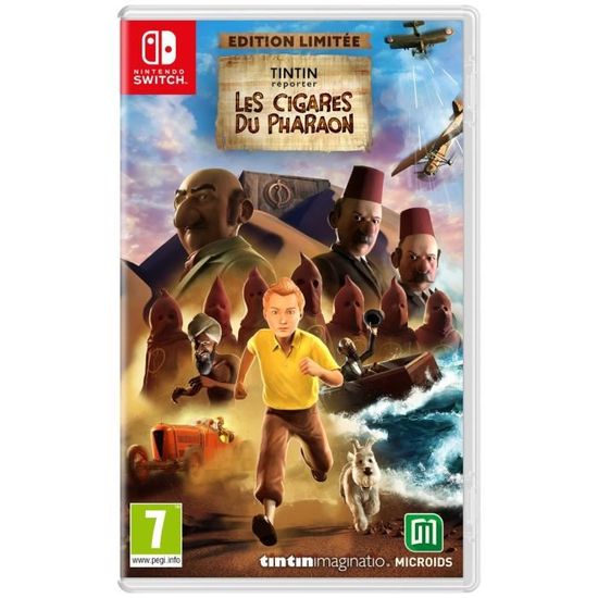 Tintin Reporter : Les Cigares Du Pharaon - Jeu nintendo Switch ...
