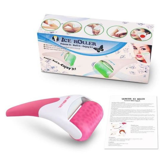 Nouveau Visage Masseur Visage Rouleau Cool Glace Rouleau Masseur Peau