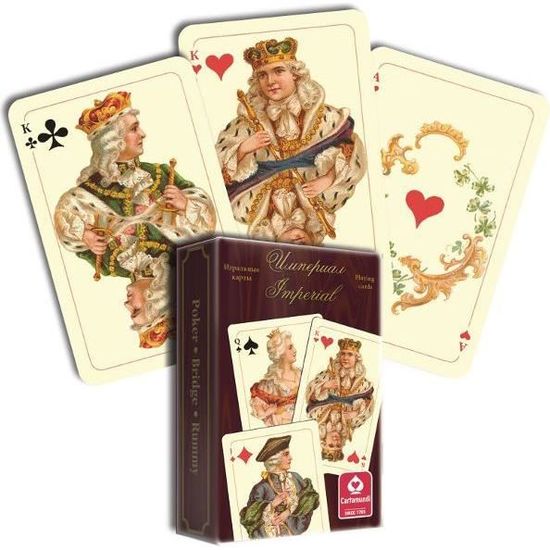 Cartamundi Karty Imperial 55 listków - 1289000527 - Cdiscount Jeux - Jouets