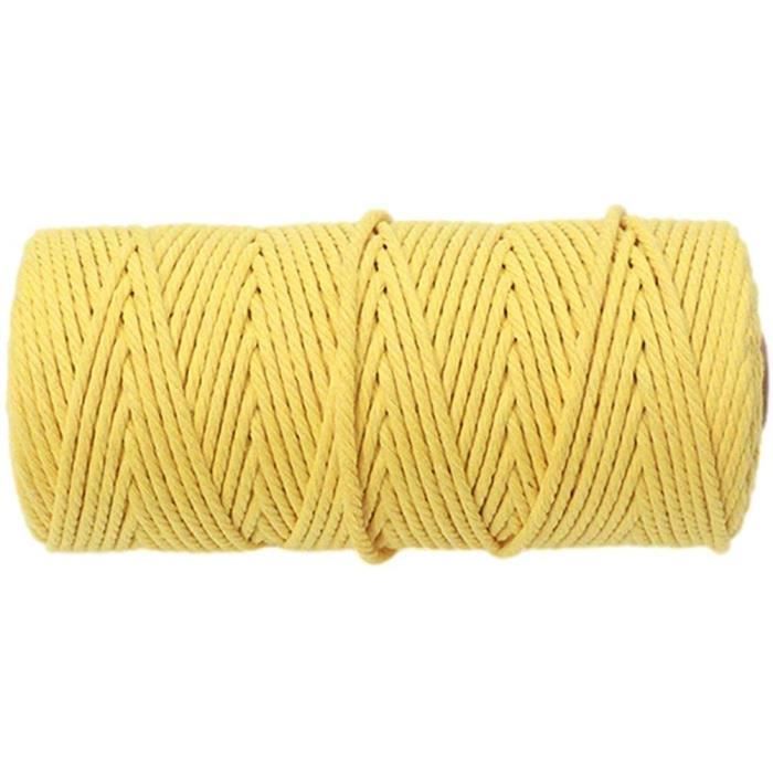 Corde de tissage de corde de coton - Corde de coton de polyester de ...