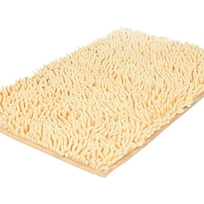 Tapis de bain antidérapant doux absorbant en microfibre salle de bain ...