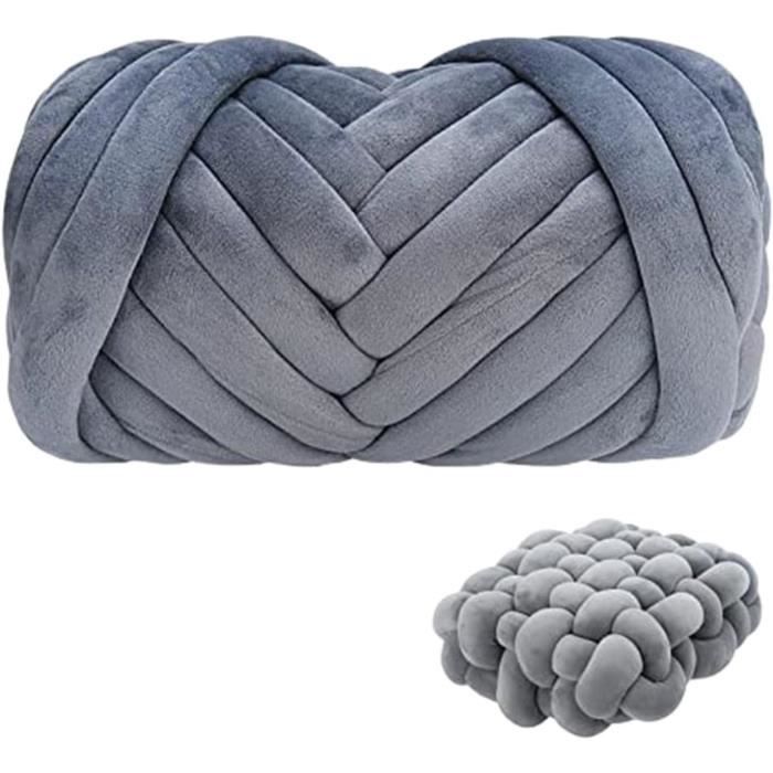 Fil De Coton Grossier, Pelote Laine Grosse Maille Tricot De Bras Super ...