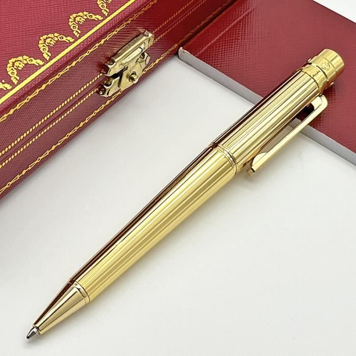 Stylo à bille roller ball en métal de qualité,Texture bleue,avec ...