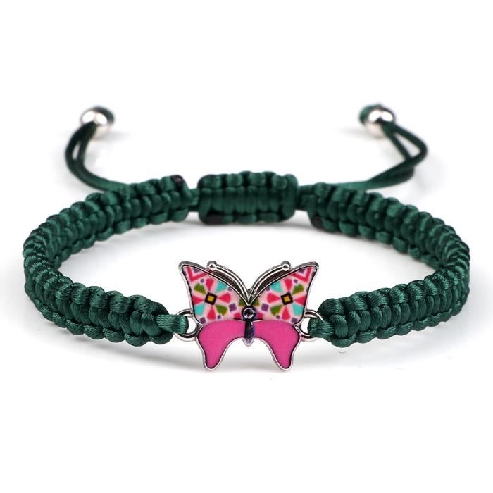 Bracelet en corde tissée pour homme et femme bijou porte bonheur ...