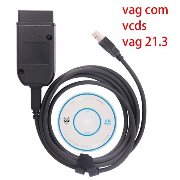 Interface HEX V2 VAGCOM 2021 VAG COM 20.4.2, pour VW, AUDI, Skoda, Seat, Vag 21.3 OUTIL DE ...