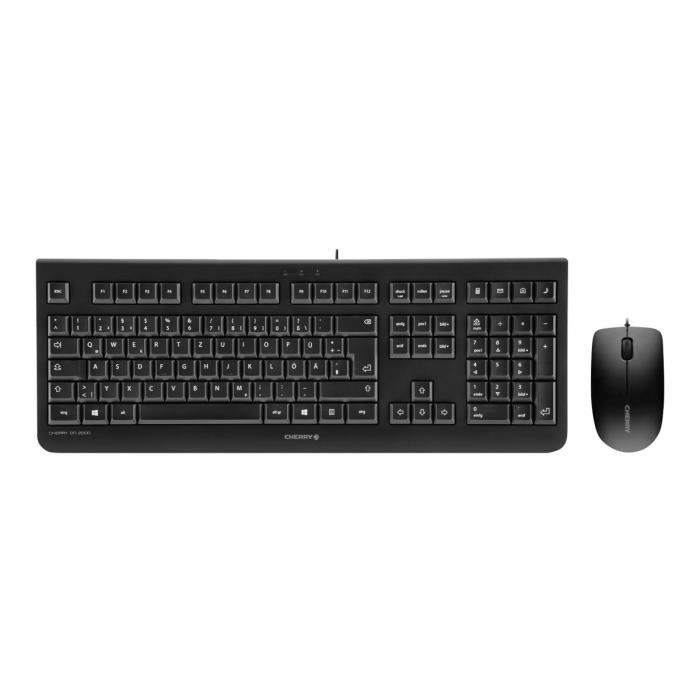 Ensemble clavier et souris filaire - CHERRY - DC 2000 - Technologie ...