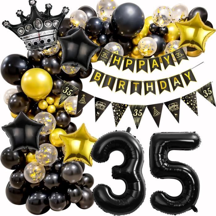 Ballon 35 Ans Anniversaire Décorations, Guirlande Ballons 35 ...