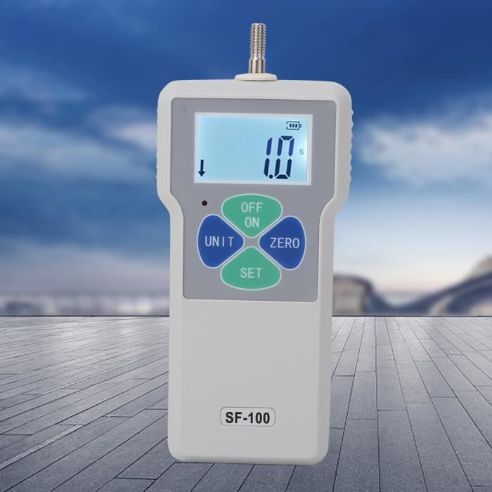 Cikonielf compteur de force SF-100 Testeur de poussée et de traction ...