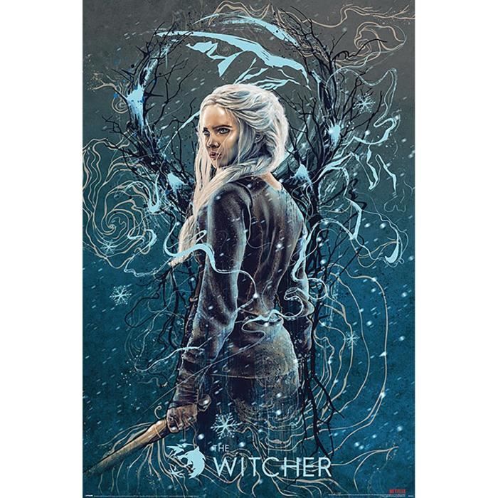 Poster The Witcher Ciri Netflix - Cdiscount Maison