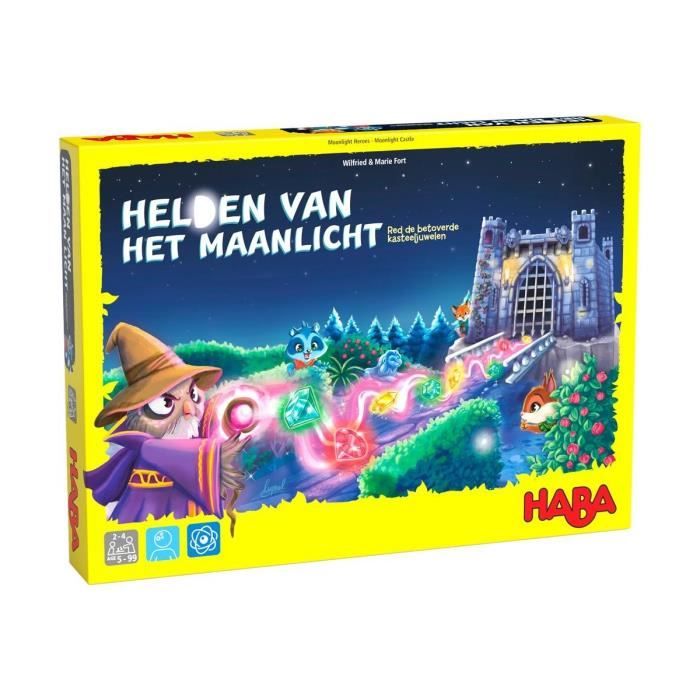 Jeu de société Heroes of the Moonlight - HABA - Mixte - 5 ans et plus ...