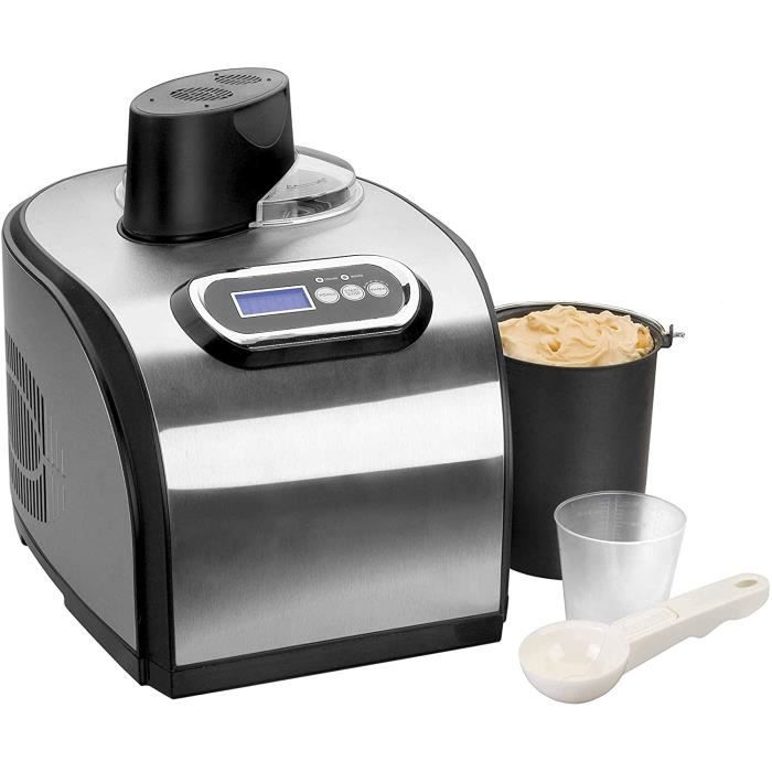 KLAISER Turbine à glaces 150W - 1.5L avec livret 62 recettes ...